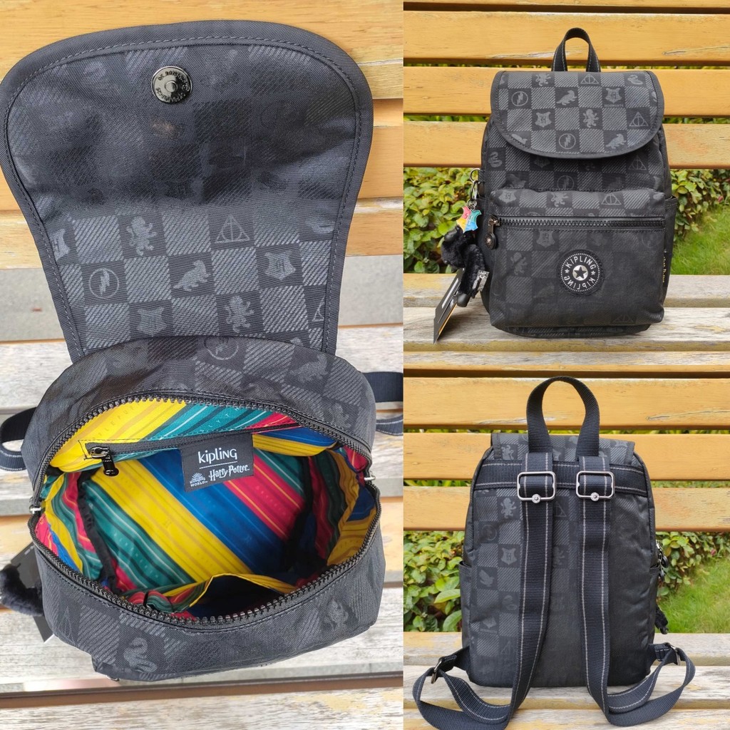 Kipling Women'S Plaid Shoulder Bag HARRY POTTER Co Branded Crossbody ...