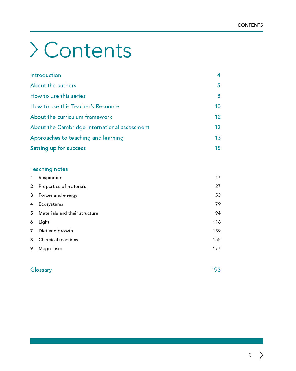 7 Cambridge Science TEACHER'S RESOURCE 8, 2nd Edition Lower Secondary ...