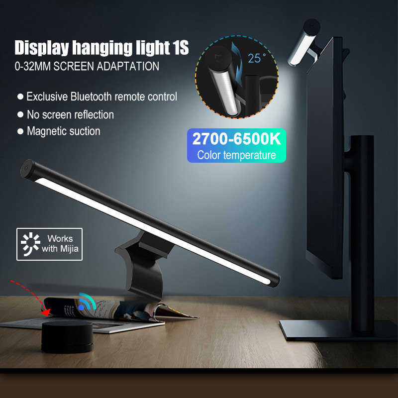 Xiaomi Mi Computer Monitor Light Bar Desk Lamp 1S Remote Control ...