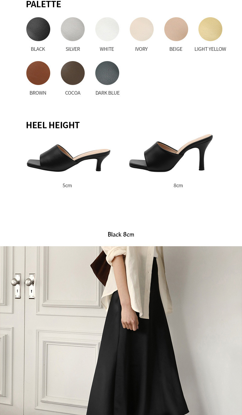 [SAPPUN] Faylor Basic Sandals Mule (5/8cm) | Shopee Malaysia