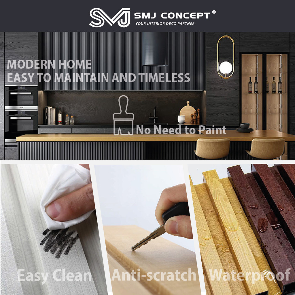 SMJ CONCEPT® Fluted Panel V Series Refined Luxury (ALL) | Perfect For ...