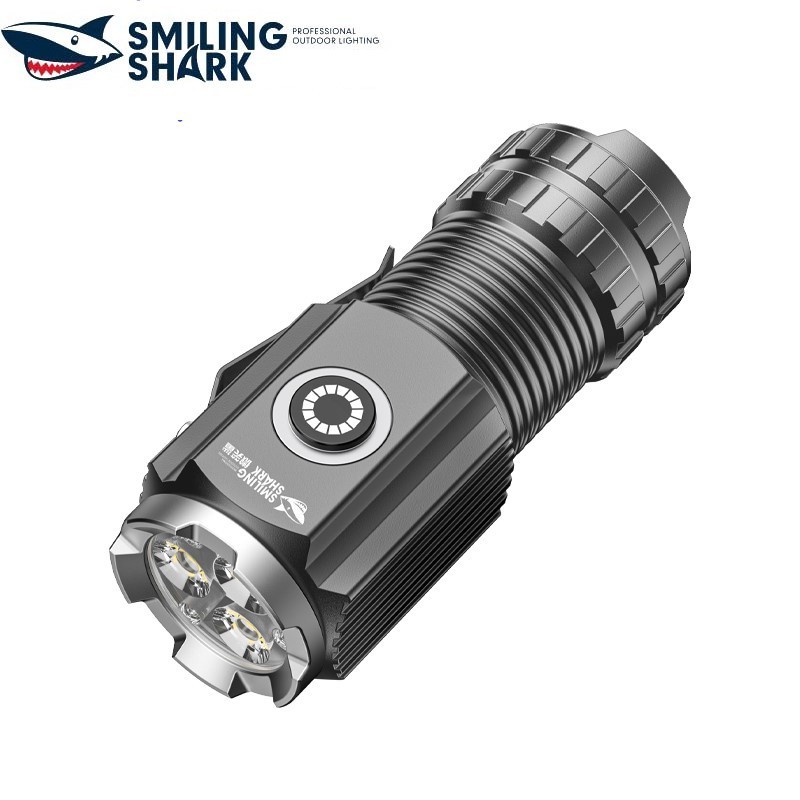 Smiling Shark SD7161 Mini Torch Light Led*3 Super Bright Torchlight USB ...
