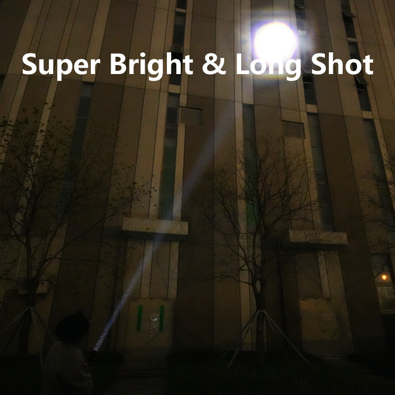 Smiling Shark SD0708 Led Torch Light Mini Flashlight COB M77 Super ...