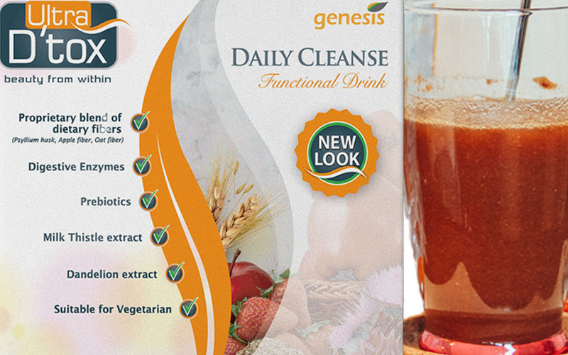 Ultra Dtox Daily Cleanse Functional Drink (20g X 15 sachets) | Shopee ...
