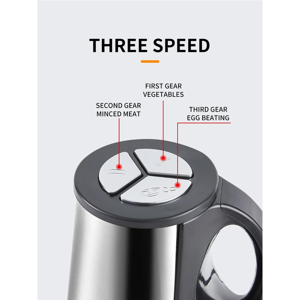 Swiss Thomas All-in-One Electric Food Processor and Grinder 2L/3L ...