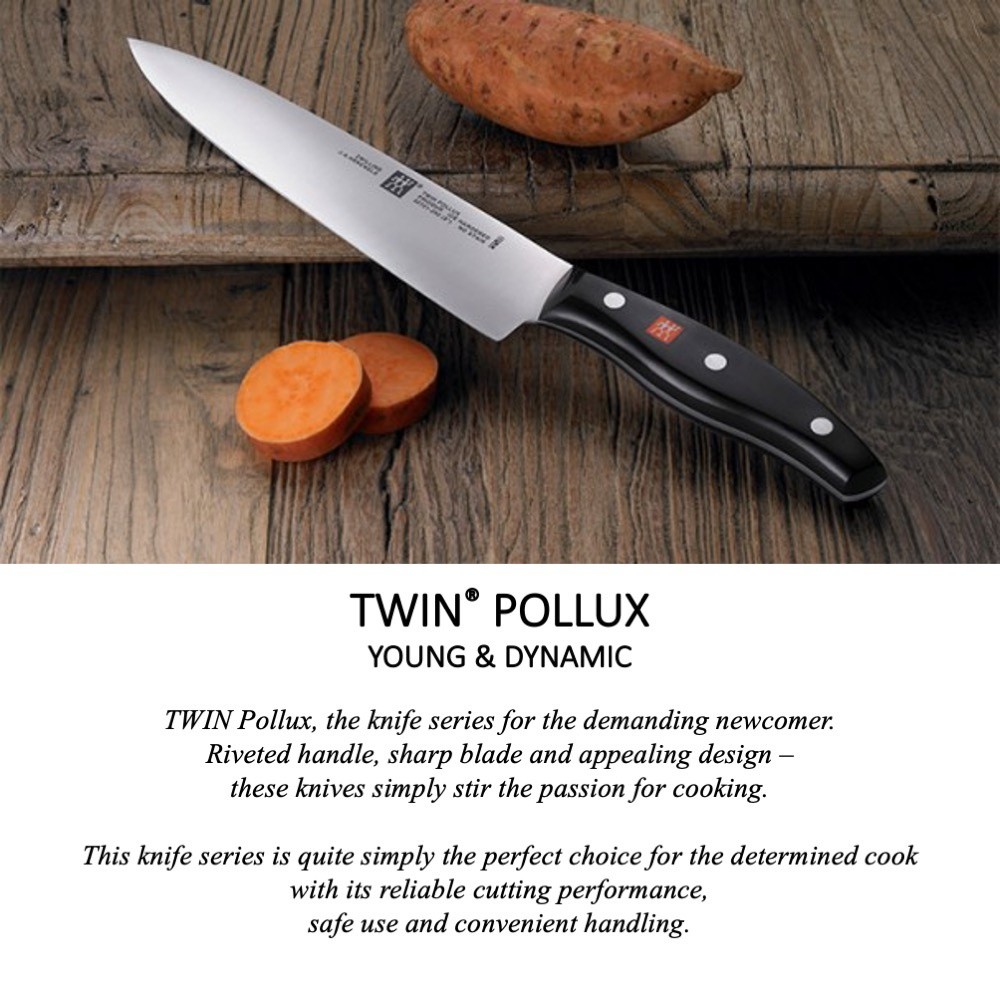 ZWILLING TWIN POLLUX 7-pc Natural Bamboo Knife Block Set | Shopee Malaysia