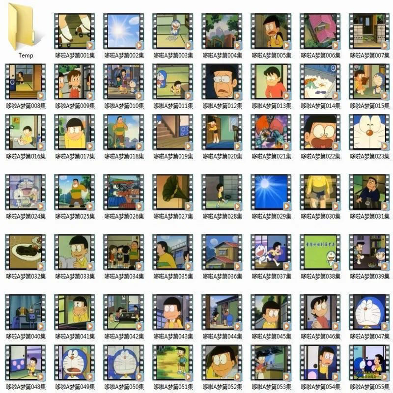 Doraemon Anime Movie Collection U Disk HD Mandarin Theatrical Edition ...