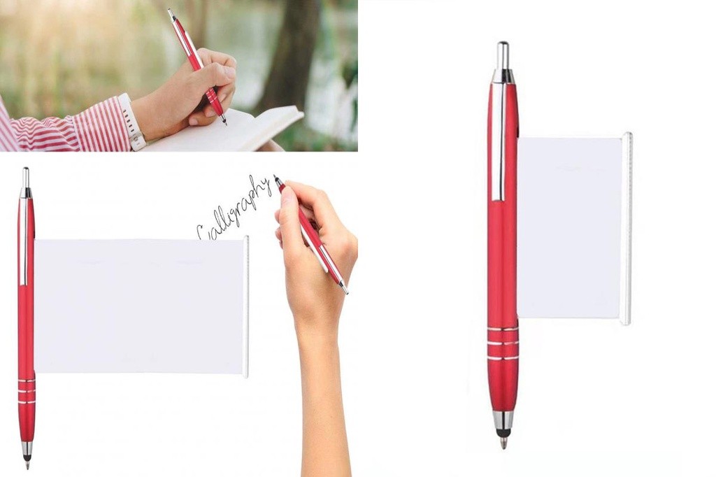 livecity| Personalized Ballpoint Pen Pull-out Cheat Sheet Pen Metal ...