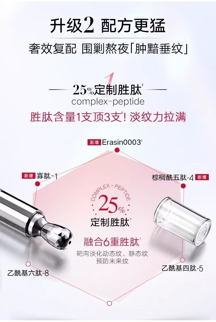 Marubi Eye Cream 丸美眼霜 Second Generation Red Pen Eye Cream Electric Anti ...
