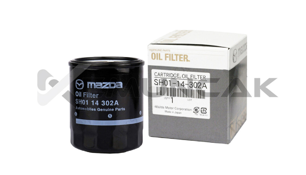 (100% Original) MAZDA 3 5 6 | Oil Filter - SH01-14-302A (NON Skyactiv ...