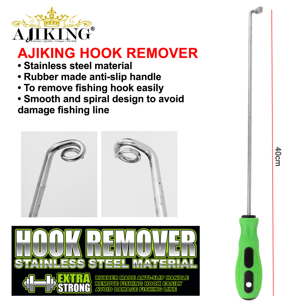 Ajiking Hook Remover Pembuka Mata Kail Ikan Pancing Kolam Fishing Quick ...