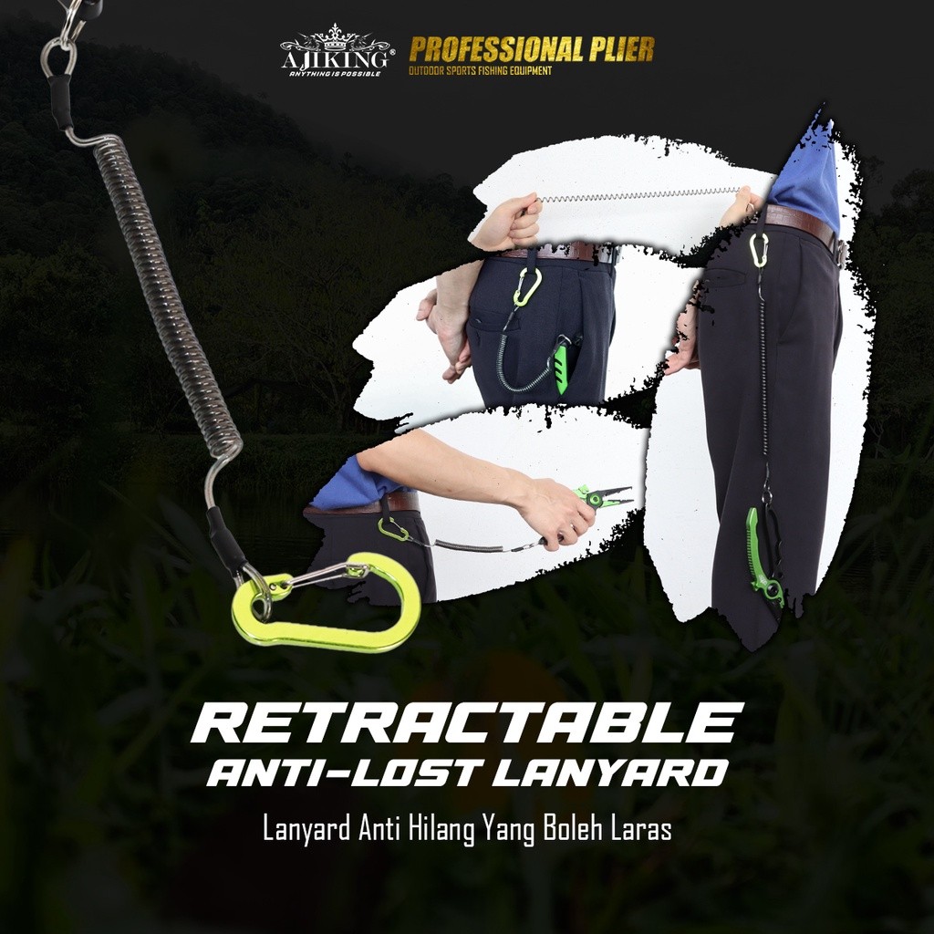 Ajiking Professional Plier AFP Multifunctional Hand Tools Cutter Long ...