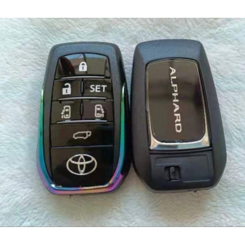 Toyota Updating 5/6 Buttons Smart Key Casing To Replace & Modify New ...