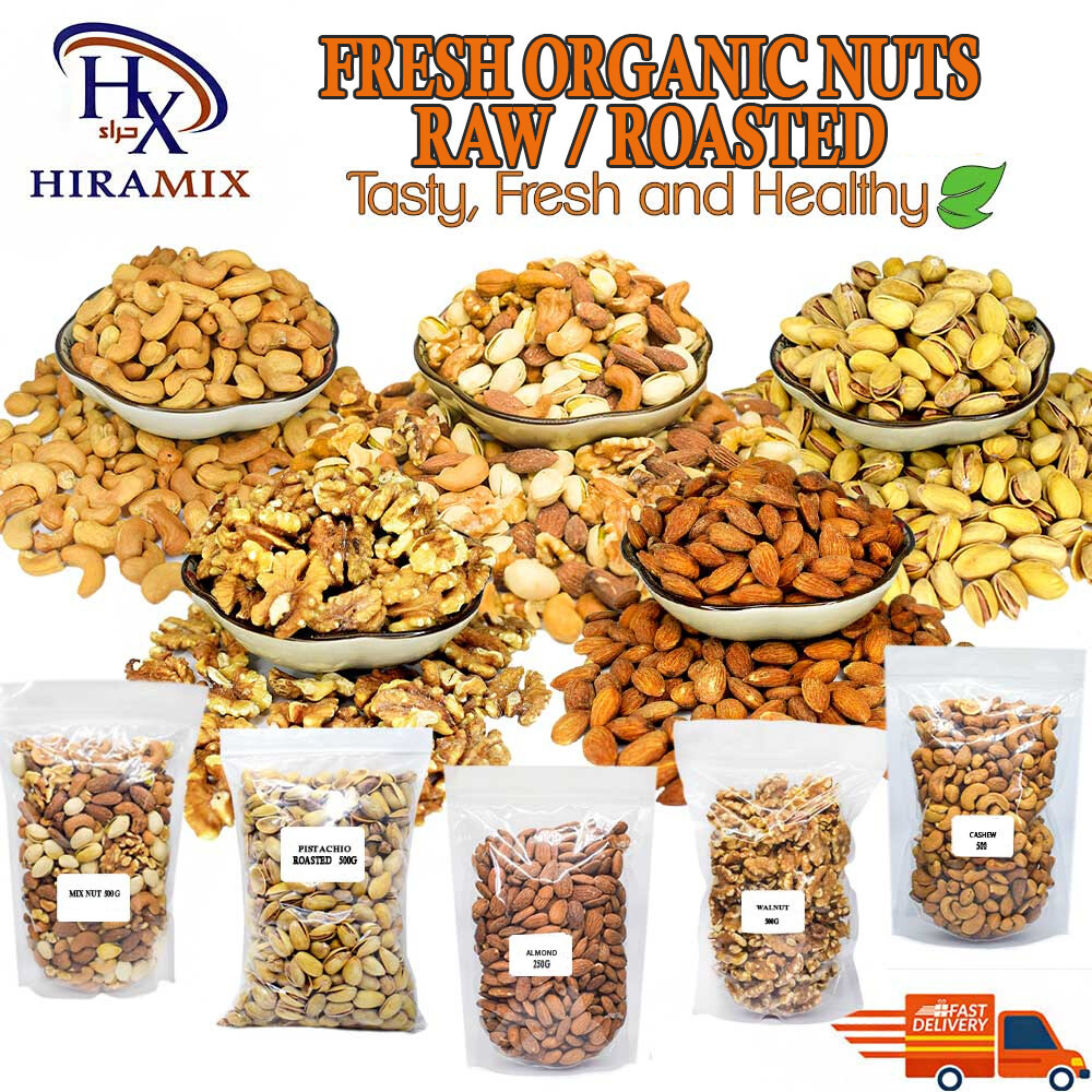 Mix Nuts Cashew | Almond | Pistachio | Walnut Healthy Mixed Nuts 150g ...