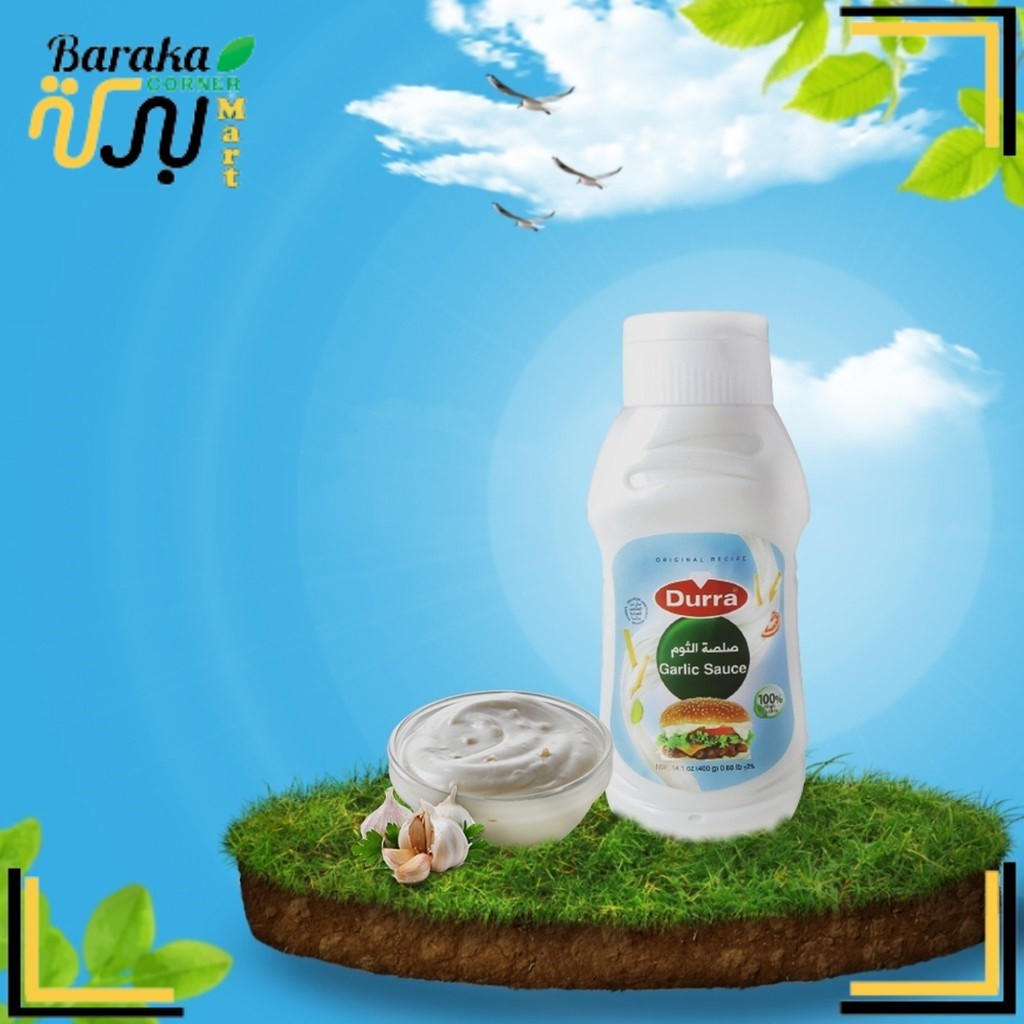 Durra Garlic Sauce / Sos Bawang Putih 400g | Shopee Malaysia