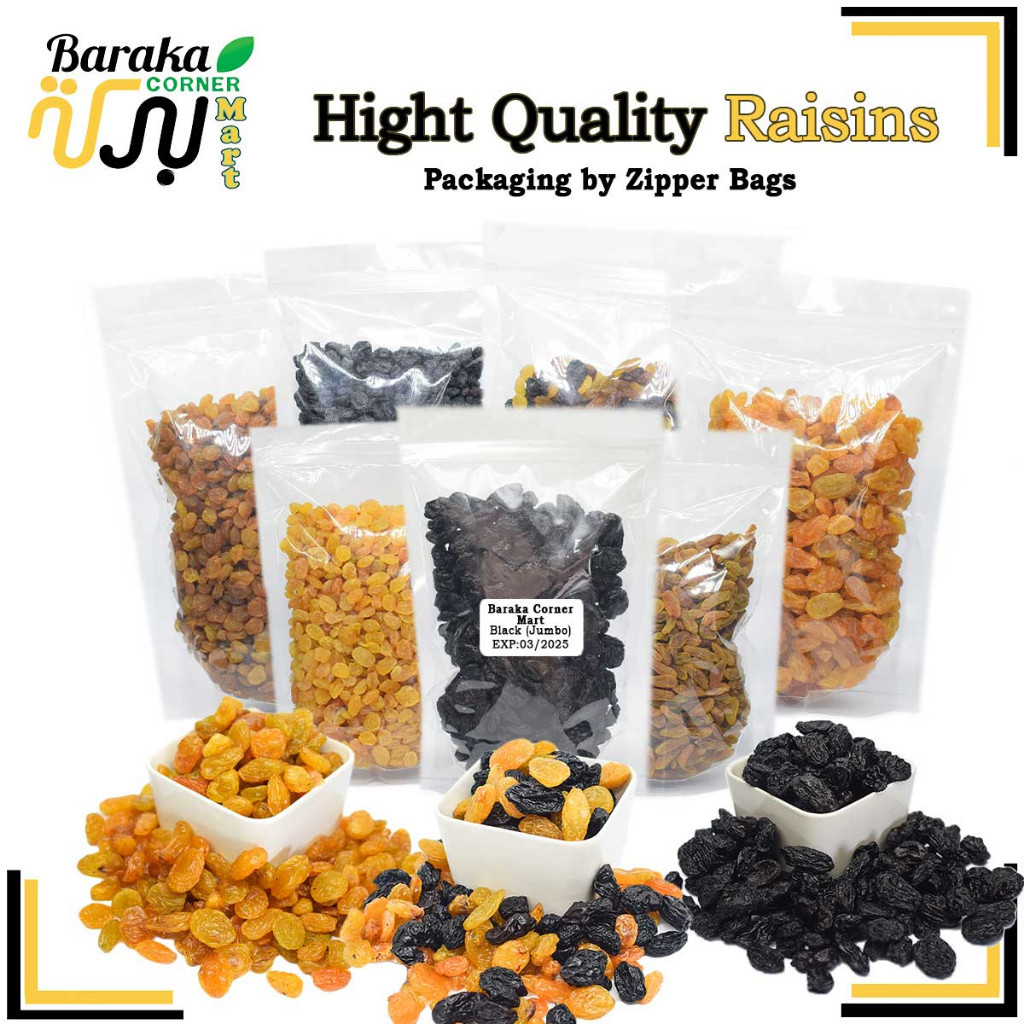 Sultana Raisins Kismis Sultana Tanpa Biji 250g - 500g زبيب سلطانه ...