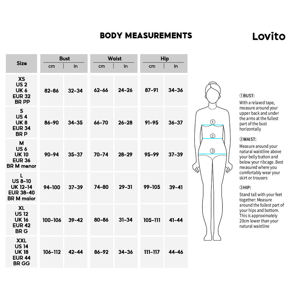 Lovito Elegant Pants Plain Pocket Pants for Women L71ED107 (Black ...