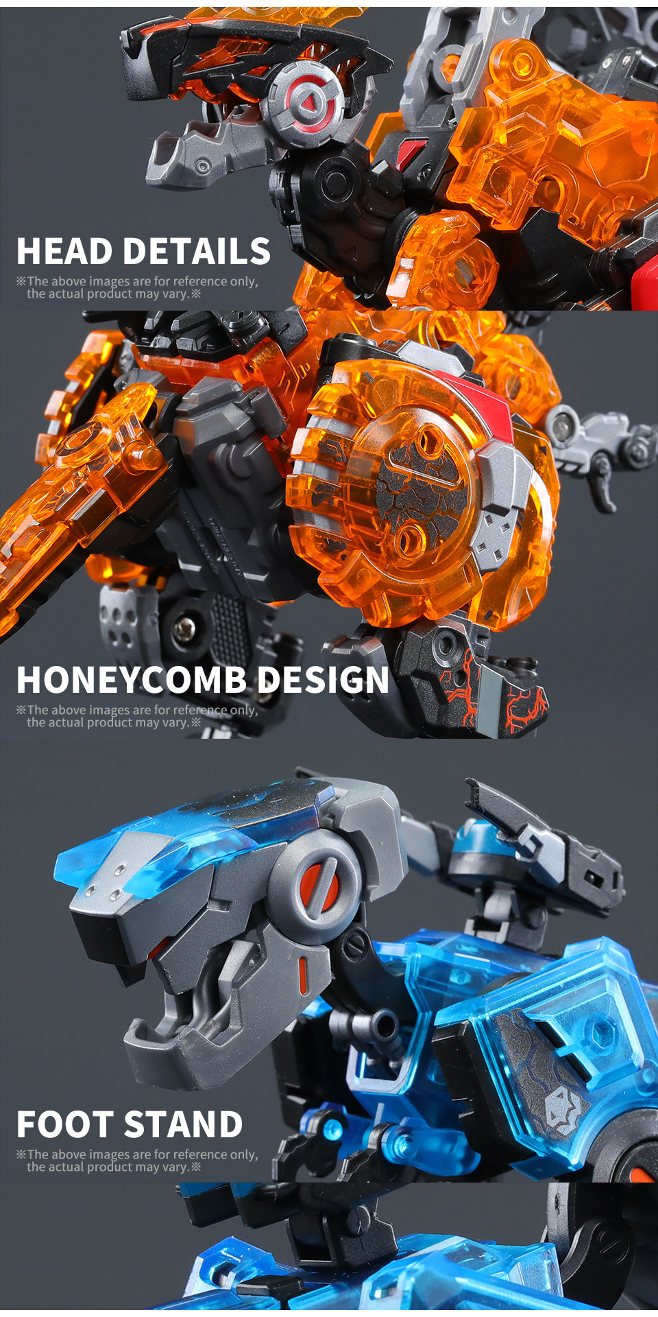 52TOYS BEASTBOX BB-49PR Pyromancer And BB-02CR Cryomancer Mecha ...