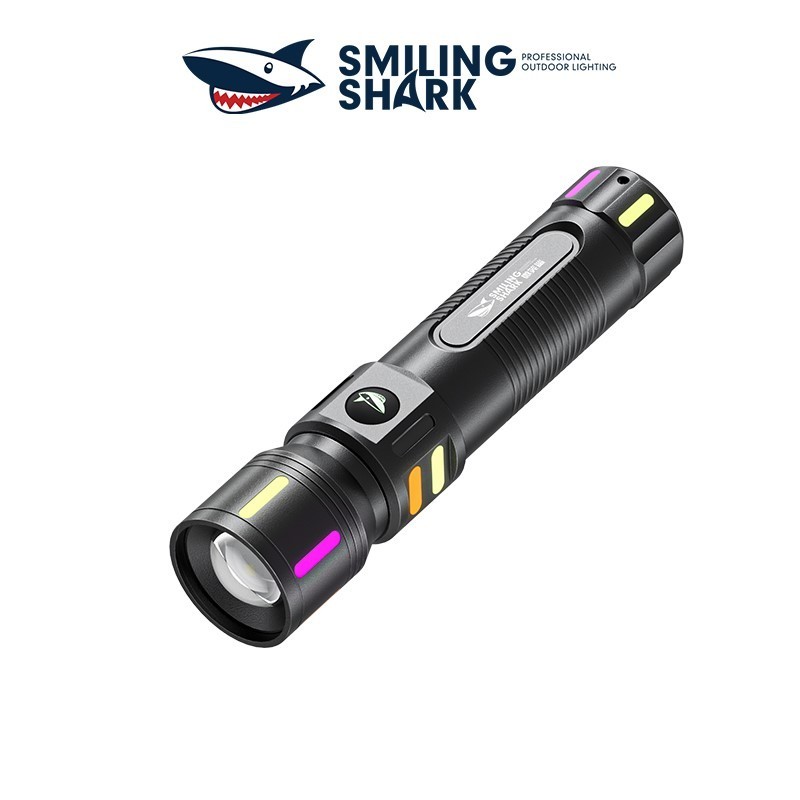 Smiling Shark Torch Light Led M60 10000LM Lampu Suluh Terang Jarak Jauh ...