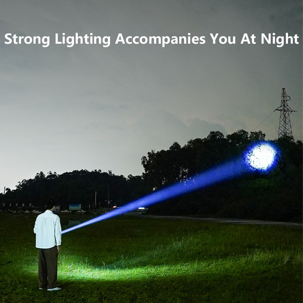 SMILING SHSARK Rechargeable Torch Light Mini Portable Torchlight with ...