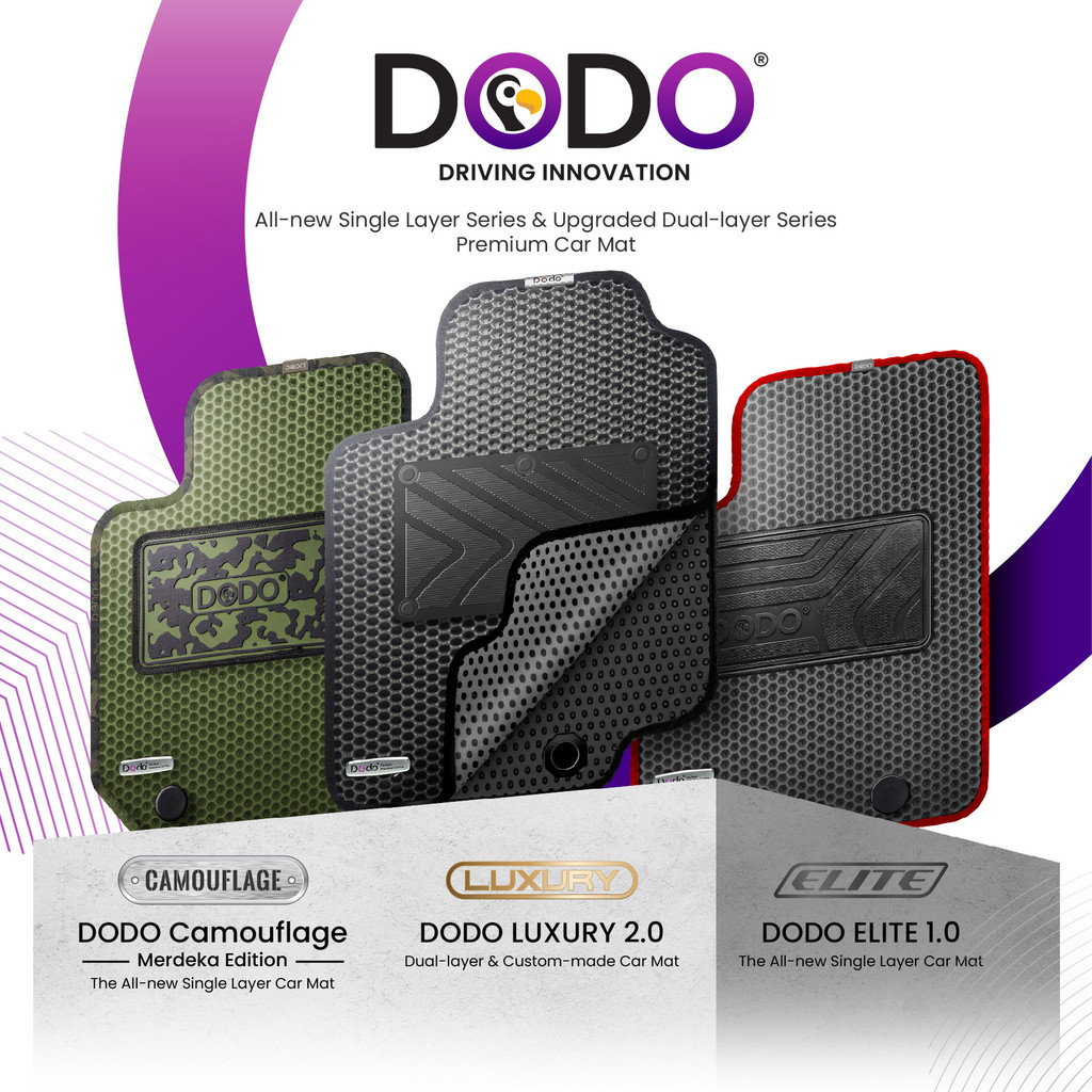 Dodo® Car Mat Perodua Myvi 2011-2017- MK2 Facelift,M600 | Shopee Malaysia