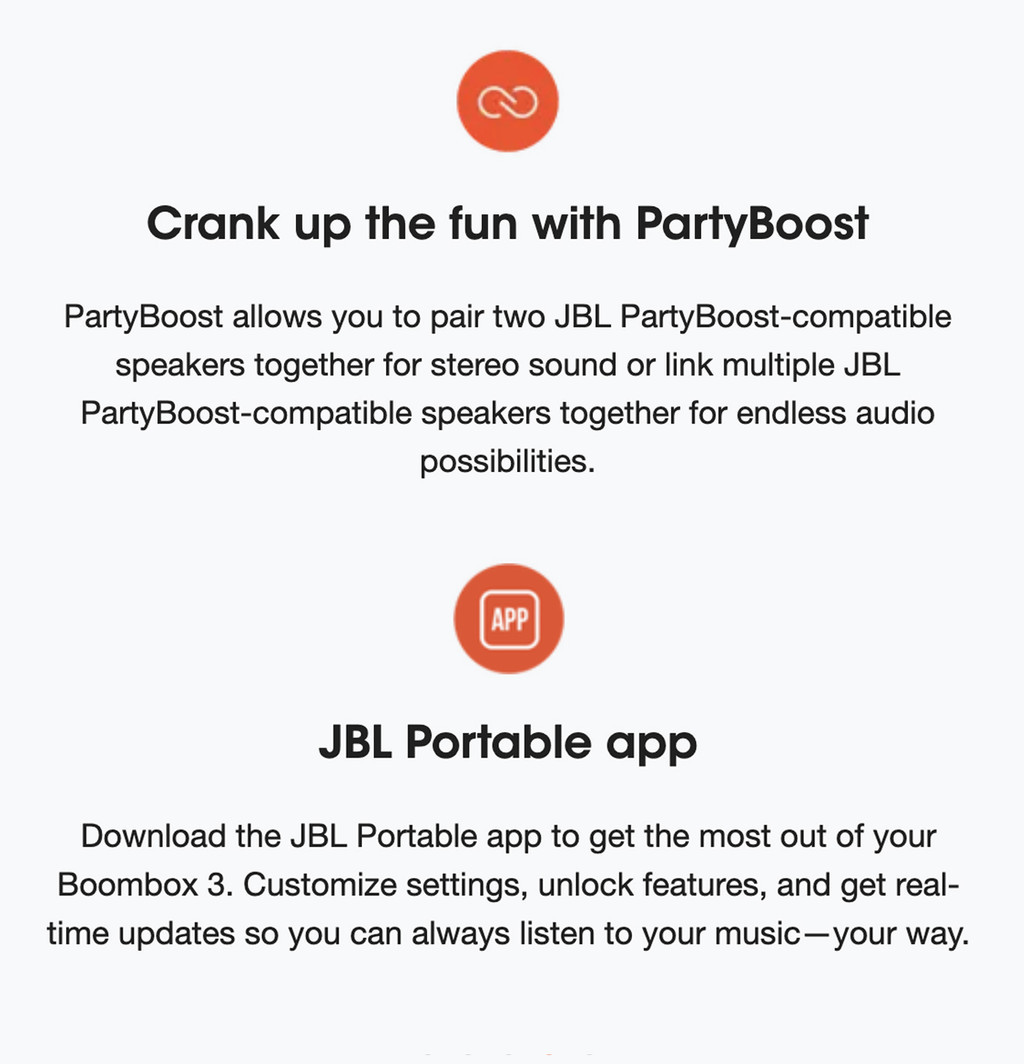 JBL Boombox 3 Portable Bluetooth Waterproof Speaker | Deep Bass | Up to ...