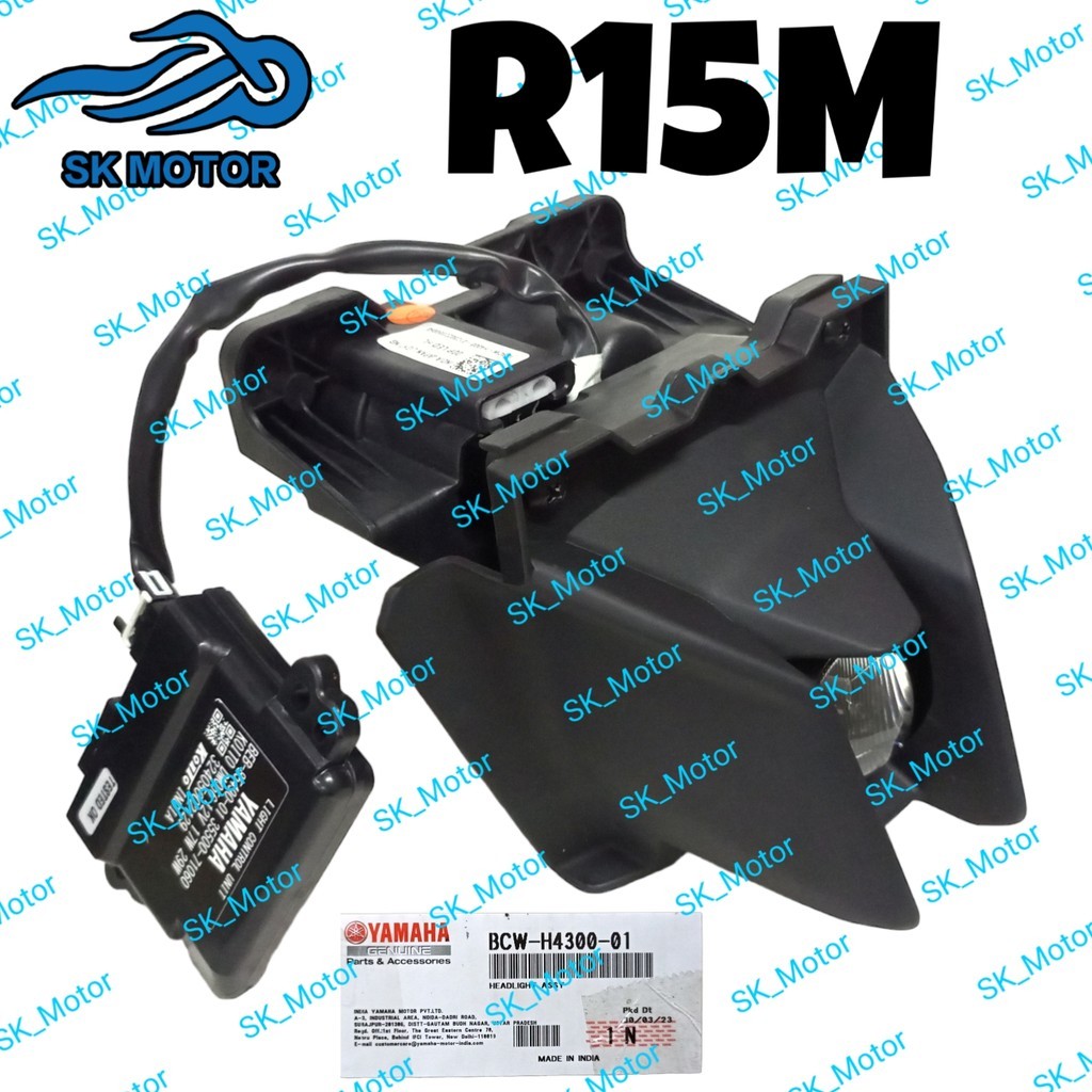 Yamaha YZF-R15 M R15M Original Head Lamp Assy Head Light Headlamp ...