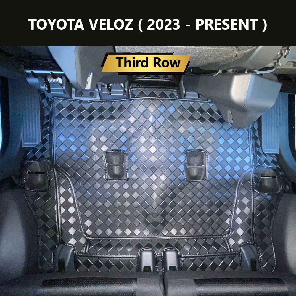 Top Carpet NEW TOYOTA VELOZ ( 2023 - 2025 ) 6D PU Leather Car Carpet ...