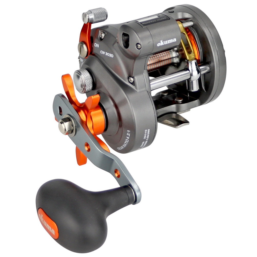 Okuma Cold Water CW Mesin Pancing Line Counter | Trolling |TCE Tackles ...