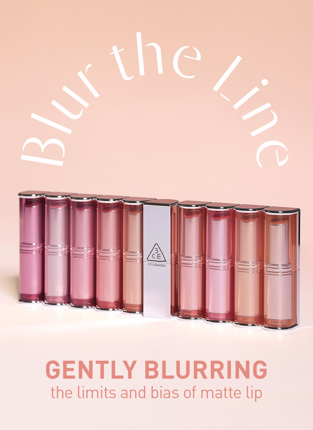 3CE Blur Matte Lipstick, Lightweight breathable comfortable airy, blend ...