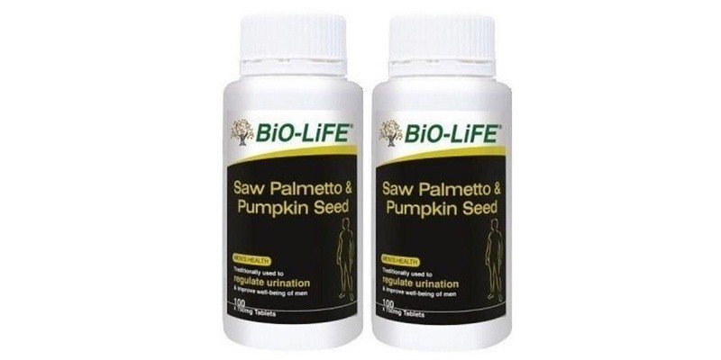 Bio-Life Saw Palmetto & Pumpkin Seed (30 Tablets / 100 Tablets / 2 X ...