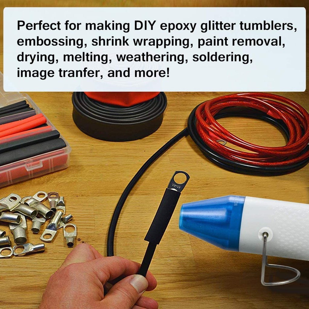 Handheld Mini Heat Gun (Hot Air Blower) Electrical Heat Tool for DIY ...