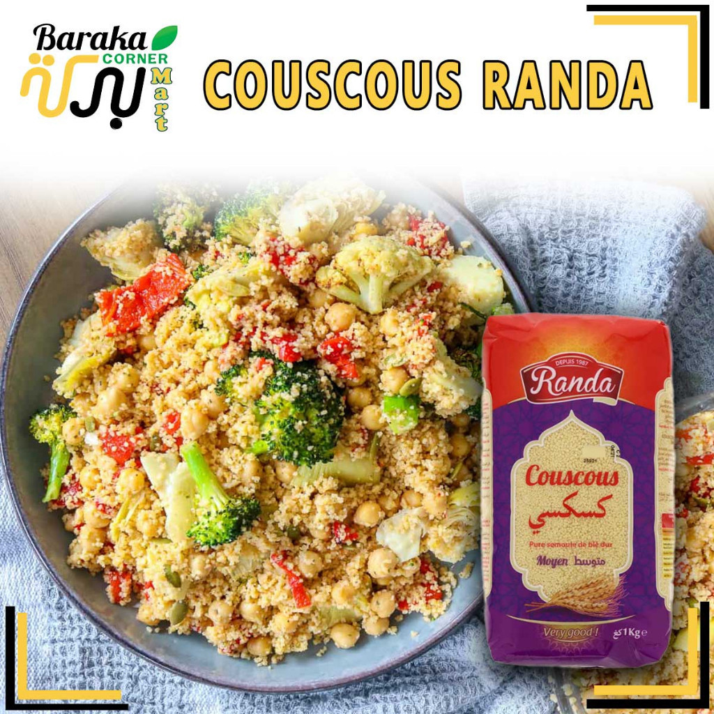 Randa Couscous / Kuskus Nasi Maghribi Randa 100% Durum wheat semolina ...