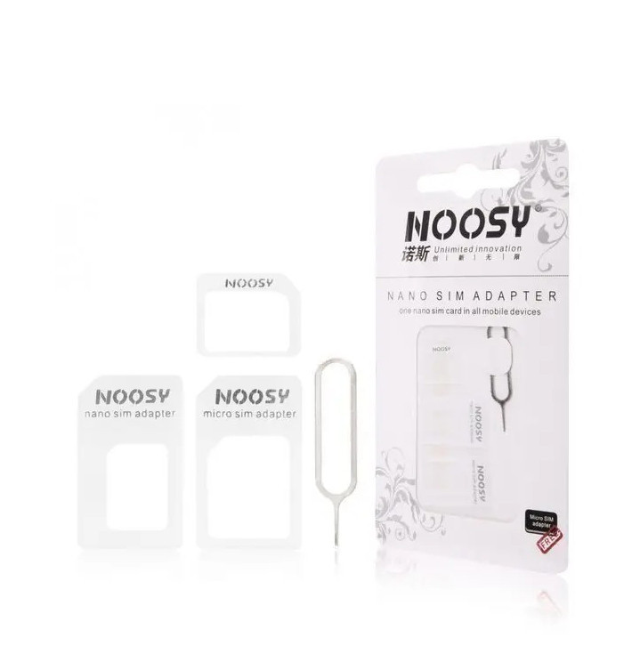 Noosy Sim Card Adapter Kits with Nano Sim Adapter and Micro Sim Adapter ...