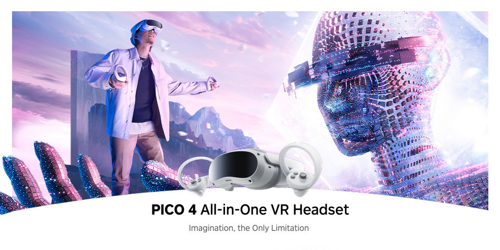 【7.25 SALE】PICO 4 Ultra VR MR Headset / PICO 4 VR Headset (1 Year ...