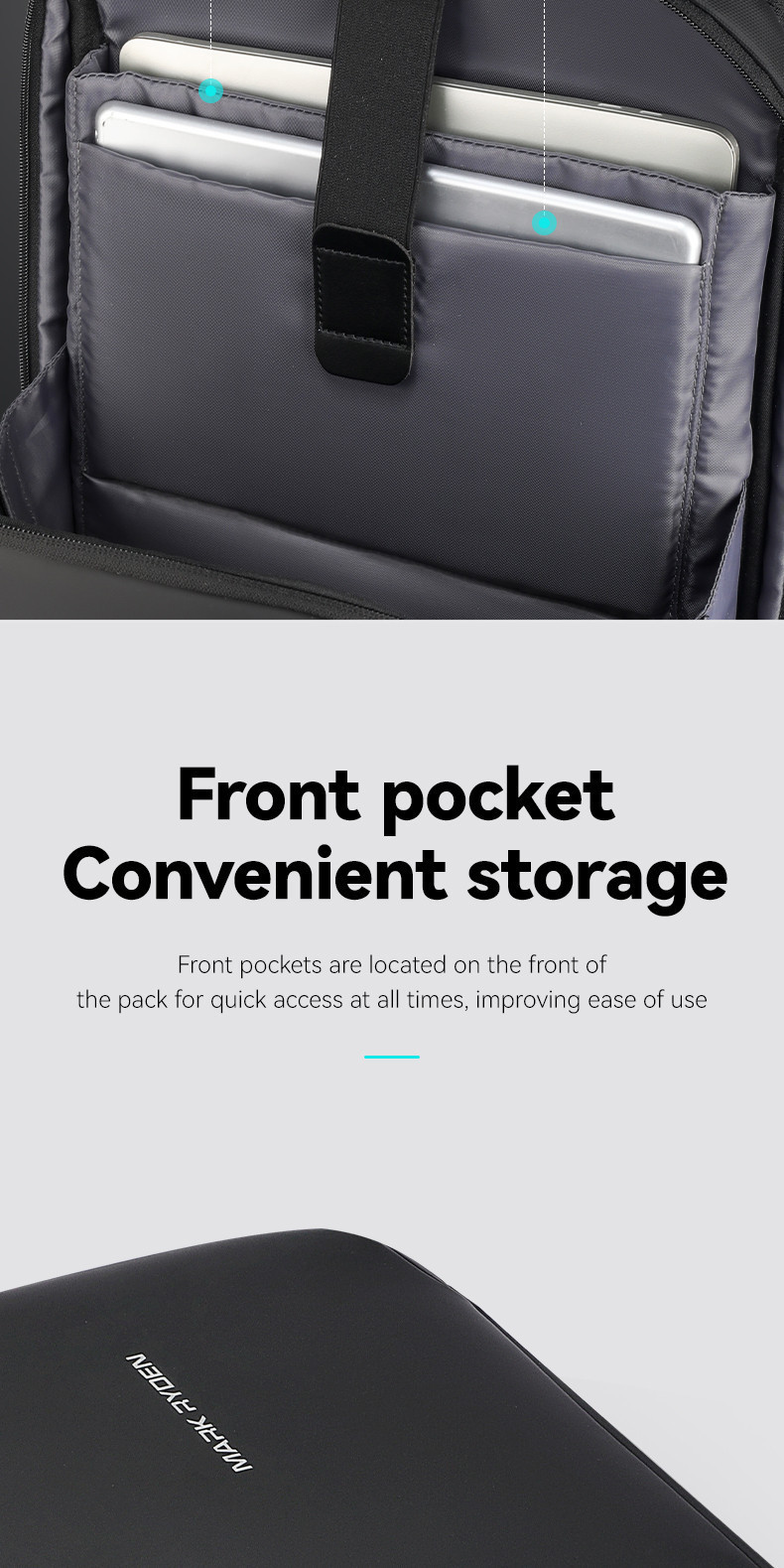 MARK RYDEN Laptop Backpack | Shopee Malaysia