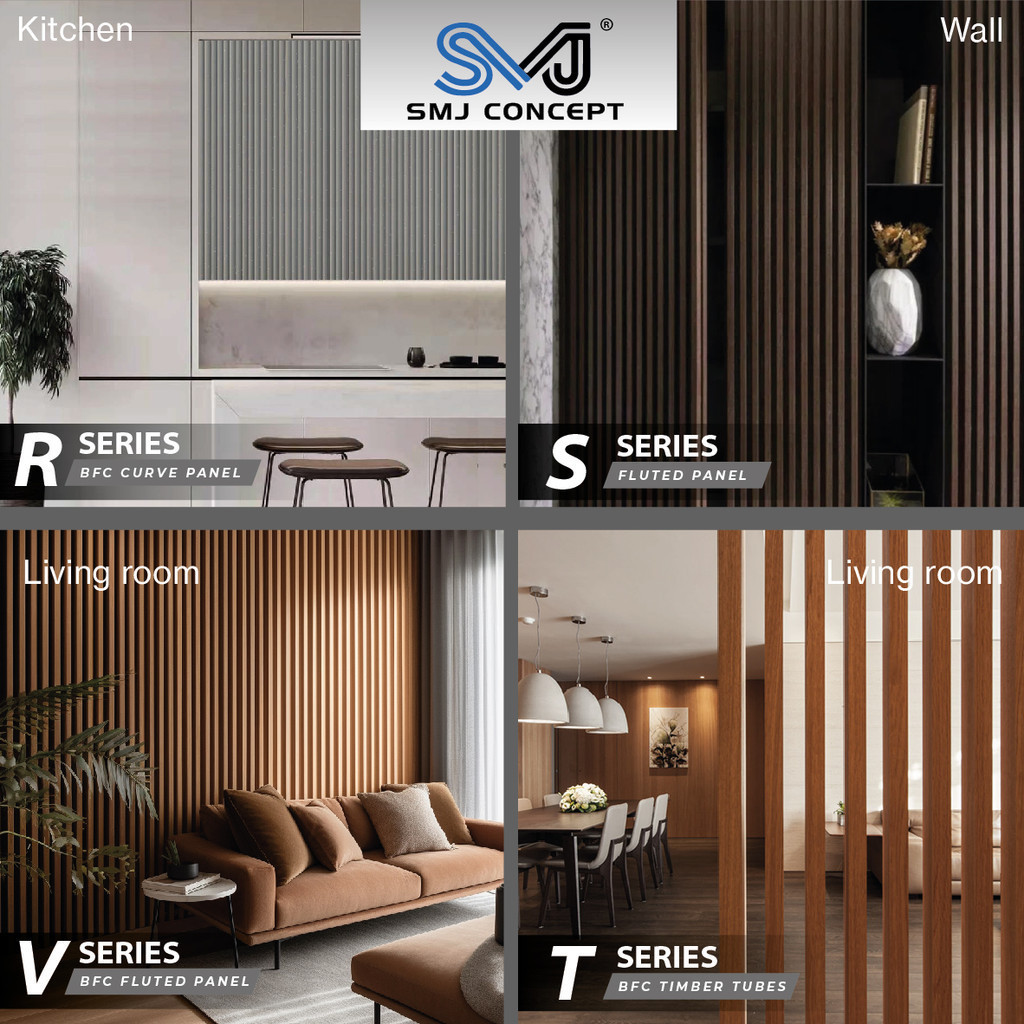 SMJ CONCEPT® Fluted Panel V Series Refined Luxury (ALL) | Perfect For High-End Customers ...