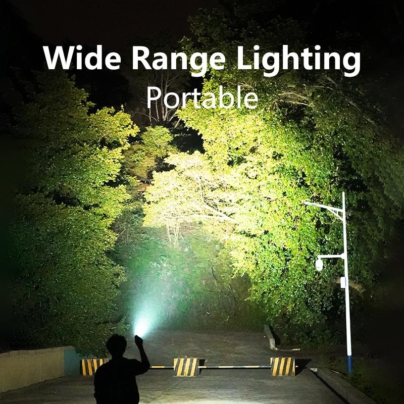 Smiling Shark SD5506 Super Bright Torch Light 4 XPG 1200Lumens Small ...