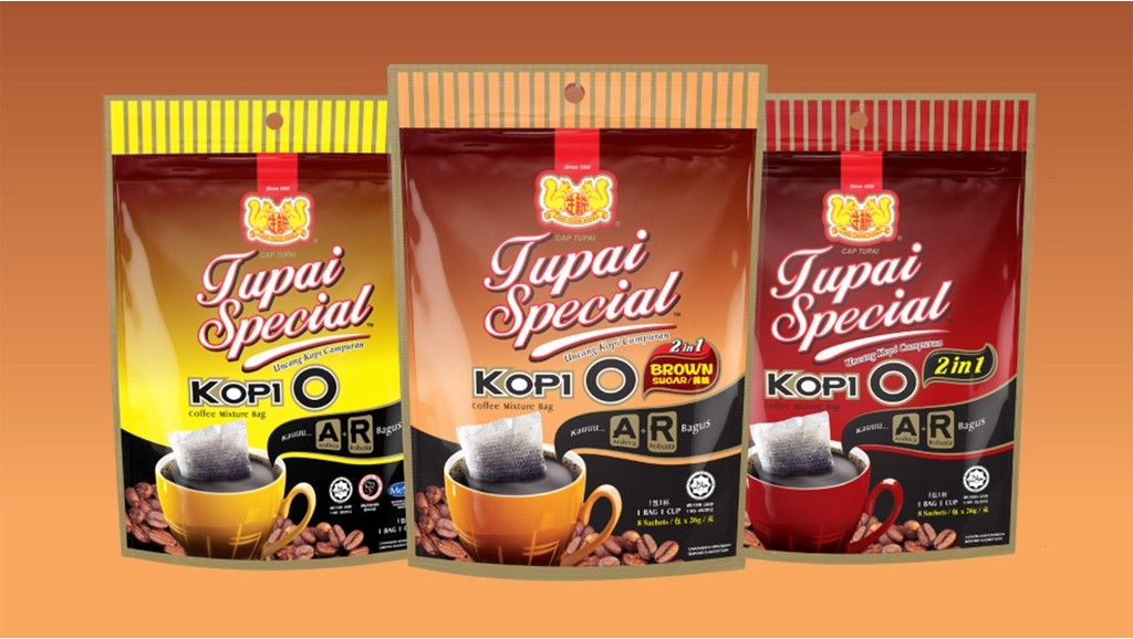 CAP TUPAI Special Kopi O Bag 2 in 1 with Brown Sugar Ziplock (Arabica ...