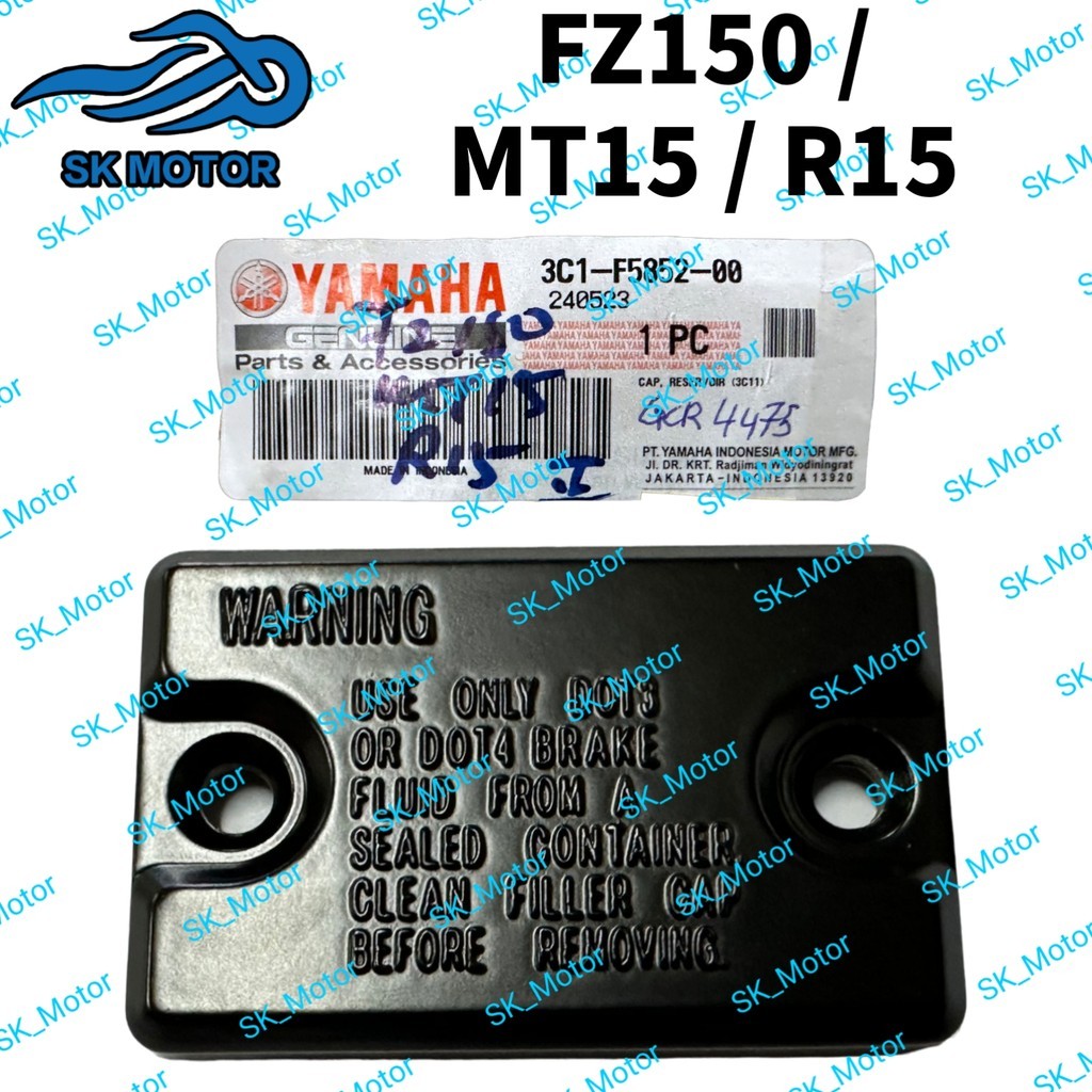 Yamaha YZF-R15 M R15M FZ150 MT-15 R25 Original Reservoir Cap Tutup ...