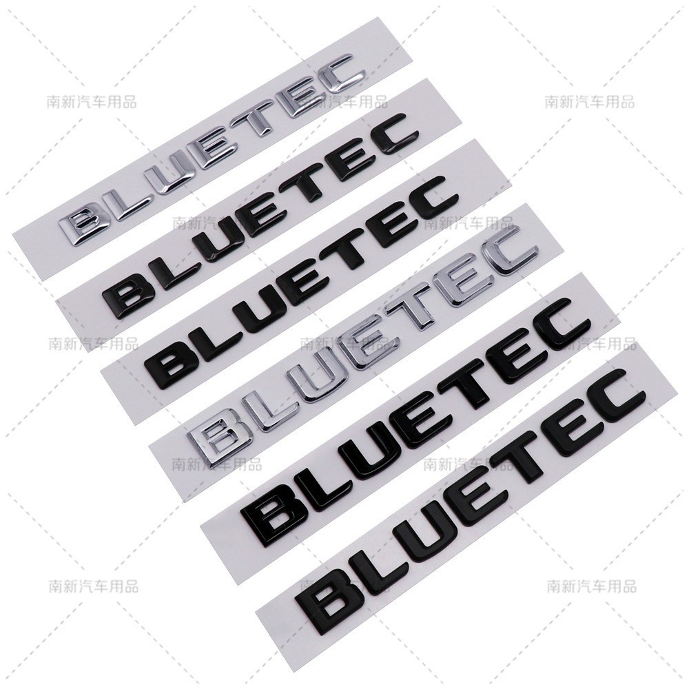 BLUETEC Emblem Sticker Suitable for Mercedes Benz New or Old Models ...