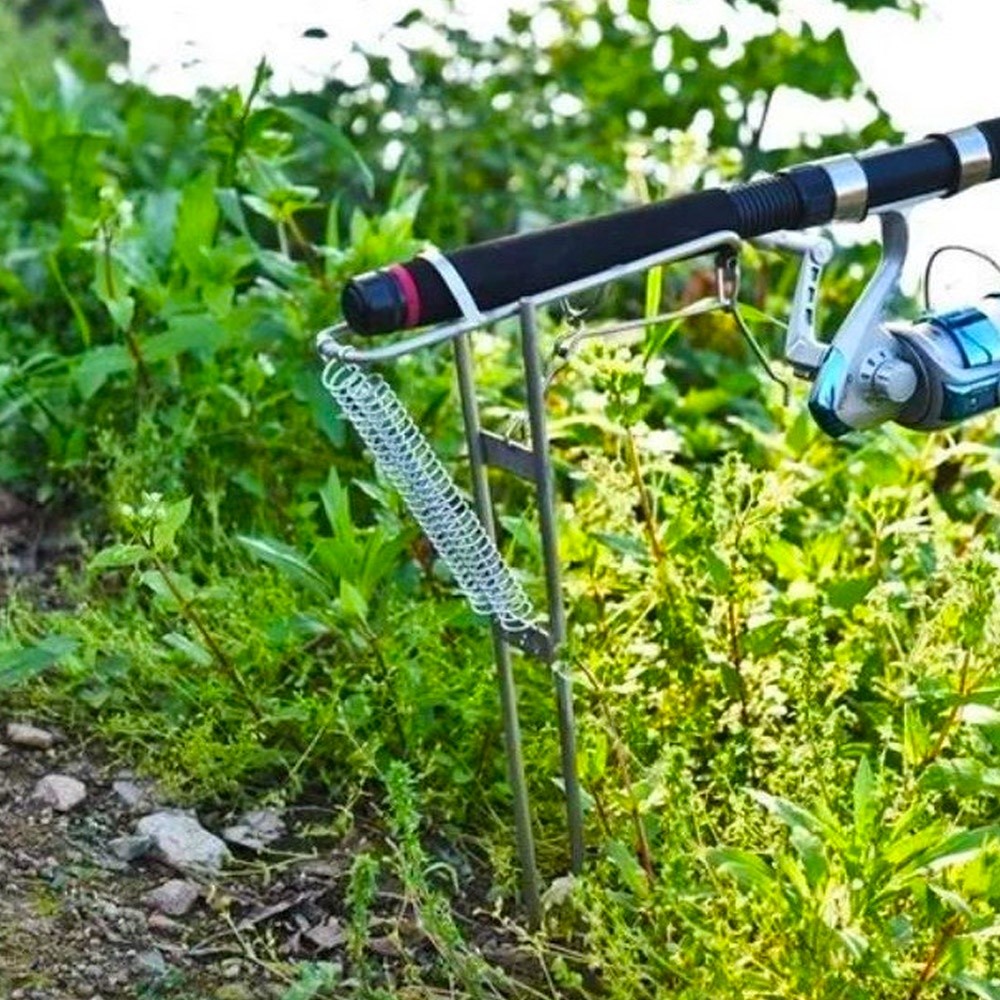 NARIO [Malaysia Waranti] Praktikal Dual Spring Memancing Rod Pendakap ...