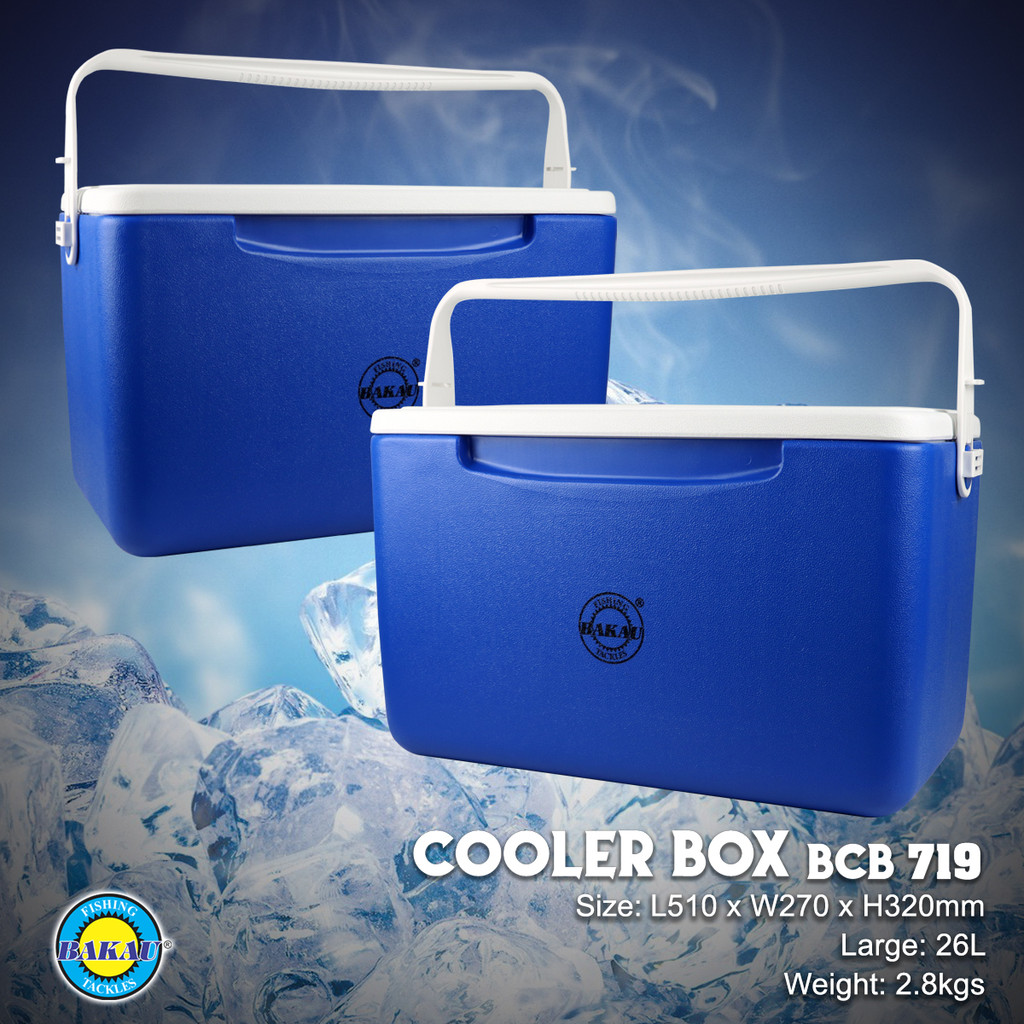 Bakau Cooler Box BCB (20L-30L) Cold Storage Portable Ice Box Kotak ...