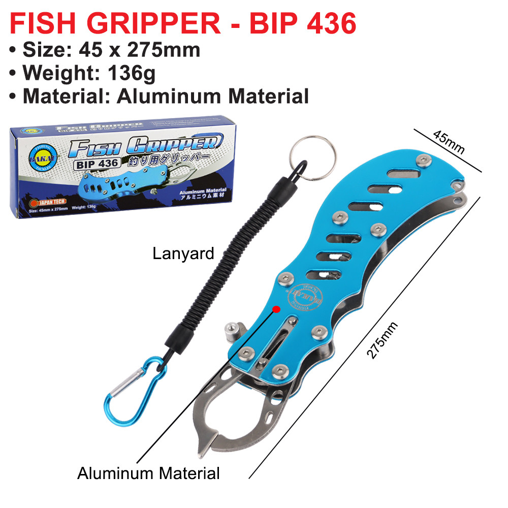 Bakau Fish Gripper BIP 436 / FGW 233 Weight Scale Fish Grabbing Fishing ...