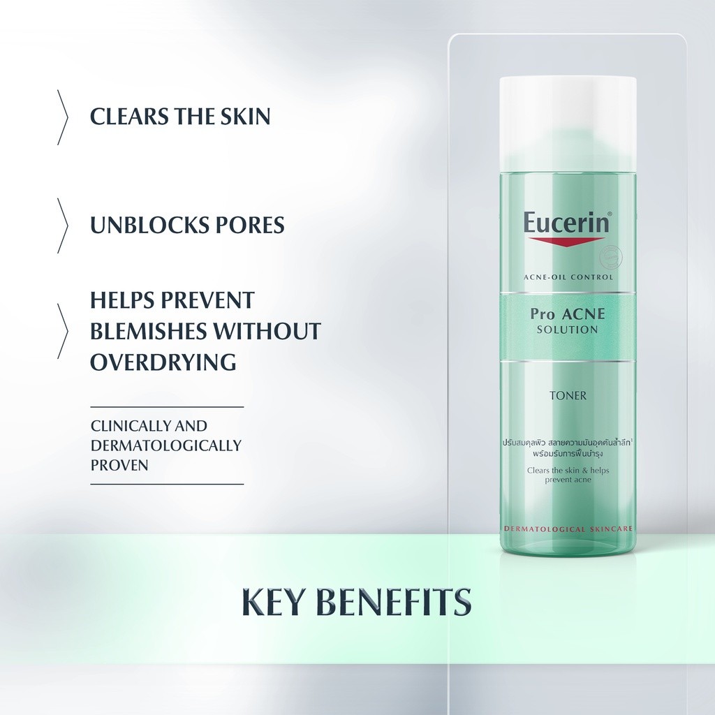 Eucerin ProACNE Solution Toner 200ml | Anti Acne | Acne & Blemish Prone ...