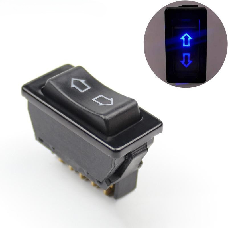 Universal Direct Current 12V 20A Auto Car Power Window Switch 5 Pins ...