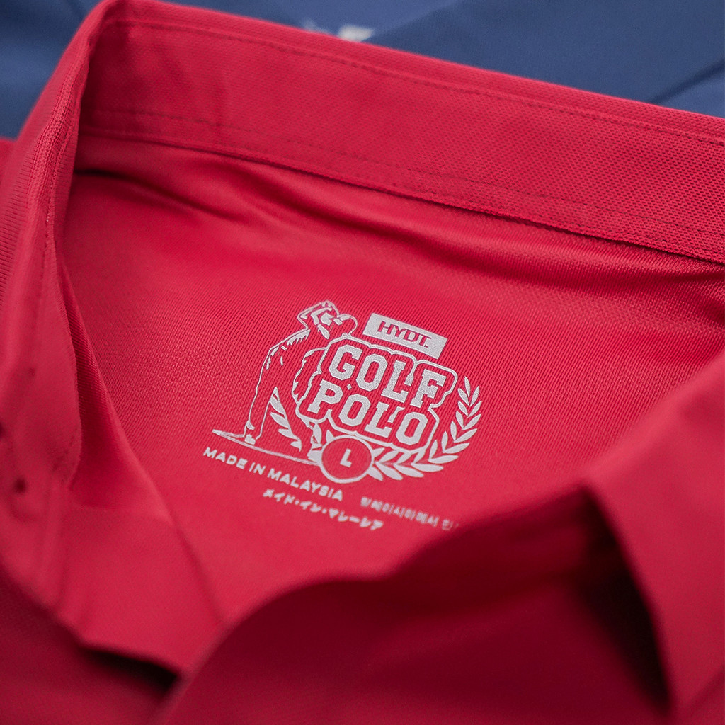 CROSSRUNNER X HYDT GOLF POLO Ice Silk Lycra Elastic Material Seamless ...