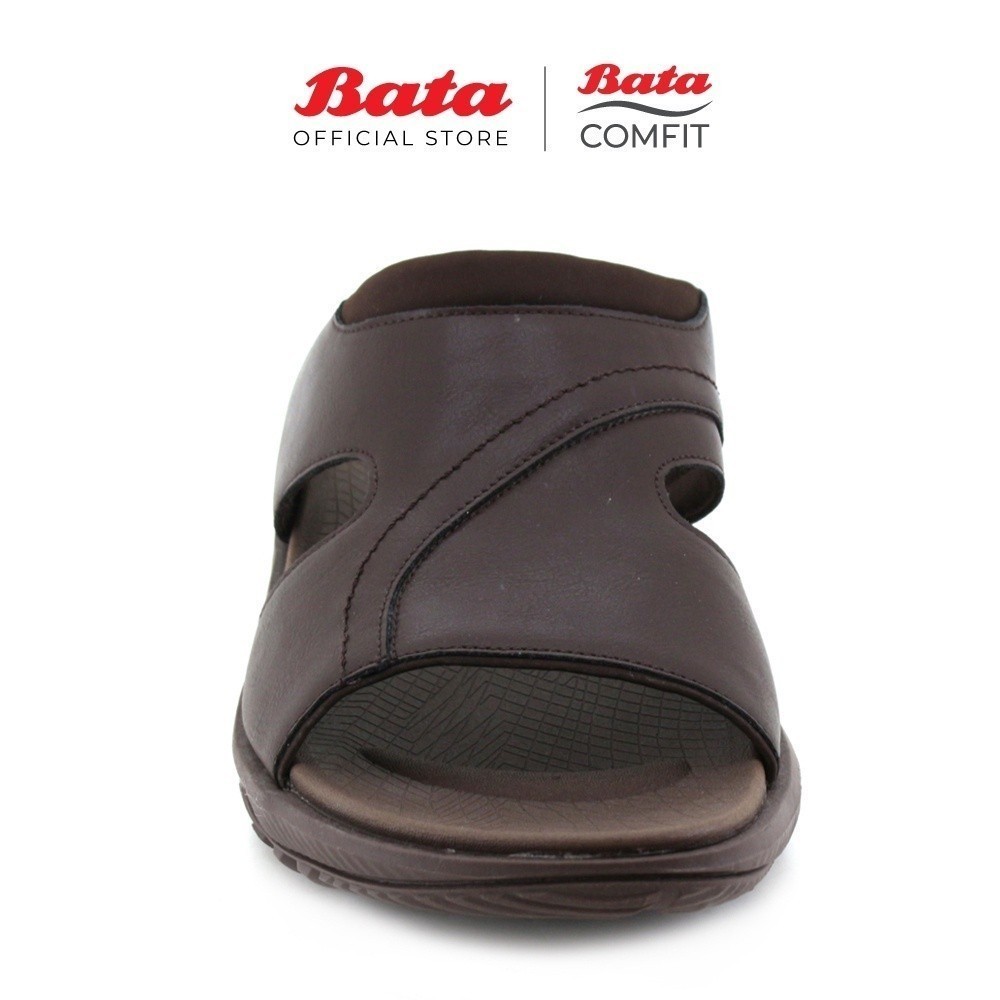 [Kasut Raya] BATA COMFIT Laurens Harlan Men Brown/Black Sandal 8614127/ ...
