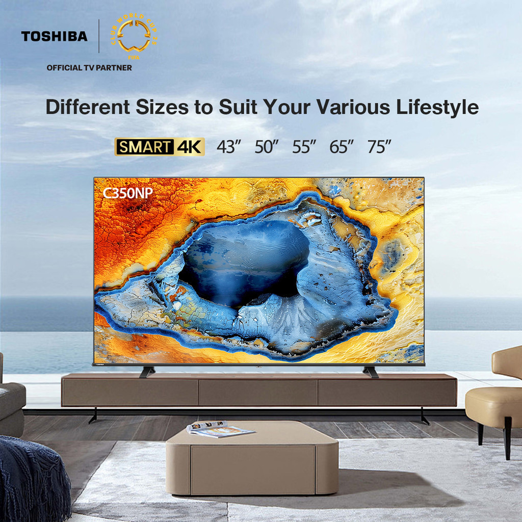 Toshiba 75 Inci 4K UHD Android Google TV / Dolby Atmos / TV Pintar ...