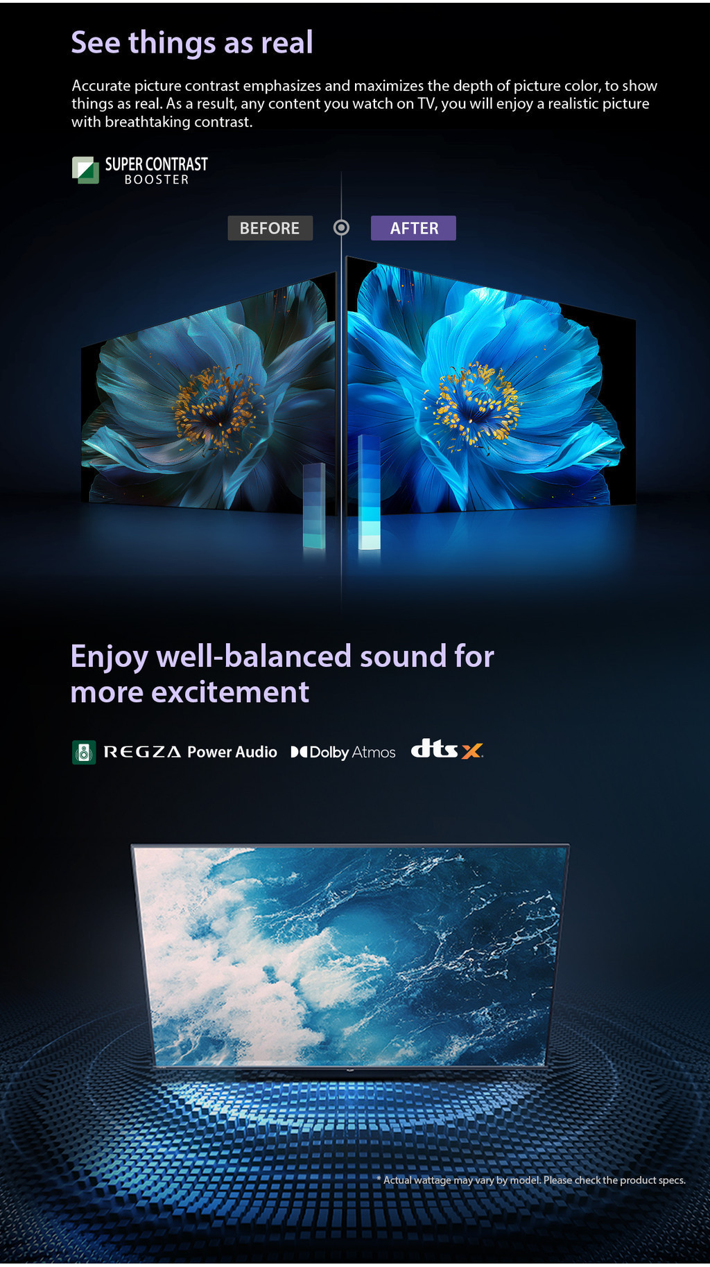 Toshiba 65 Inci 4K UHD DLED Quantum Dot / Dolby Atmos / Ultimate Motion ...